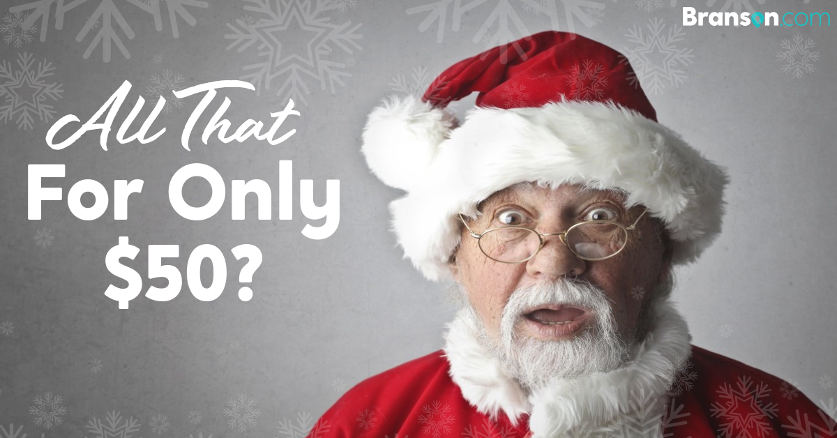 Santa Approved: 5 for $50 Christmas Special
